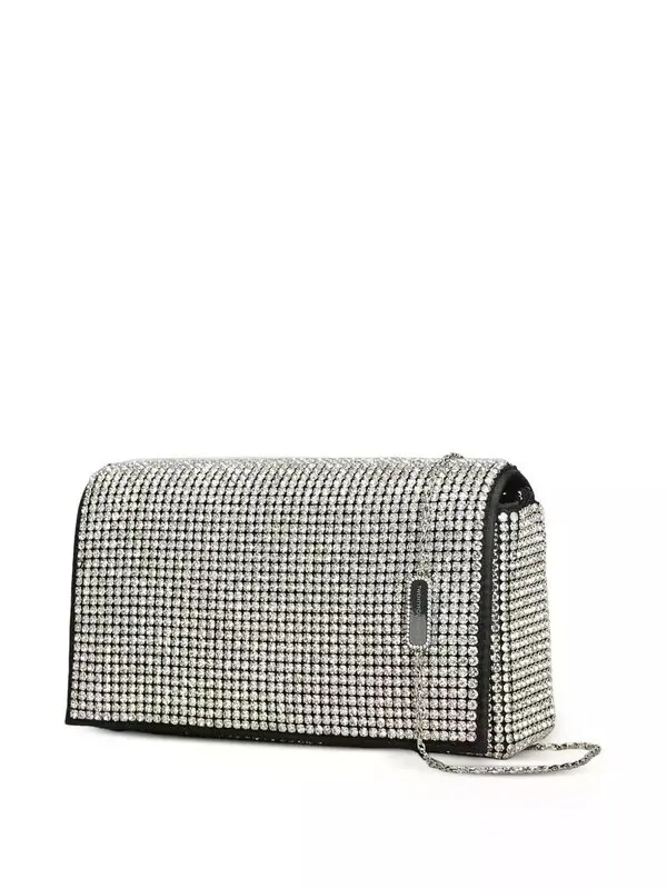 TWENTY FOURHAITCH Luniva Crystal-embellished Shoulder Bag
