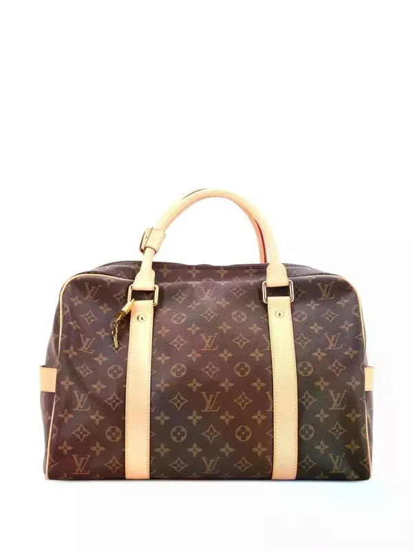 LOUIS VUITTON Carryall Handbag Monogram Canvas Travel Bag