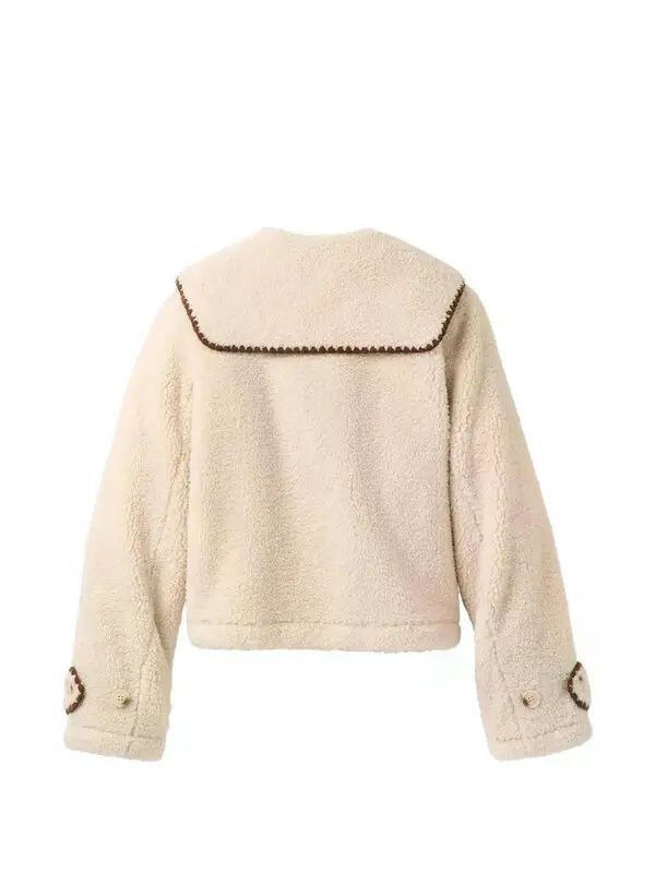 UGG Nikia Blanket-stitch Jacket - Neutrals