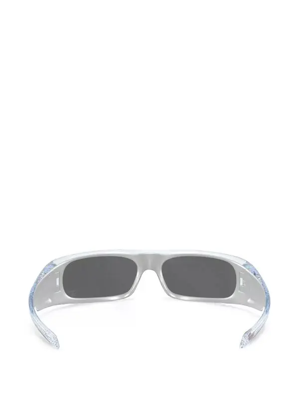 Oakley Highland Rectangle-frame Sunglasses - Silver