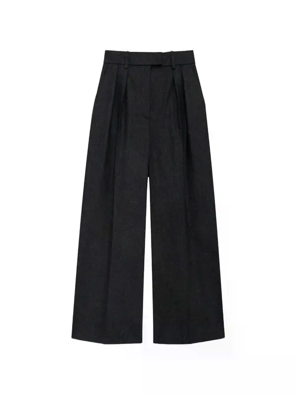 ANINE BING Lou Trousers Dark - Grey