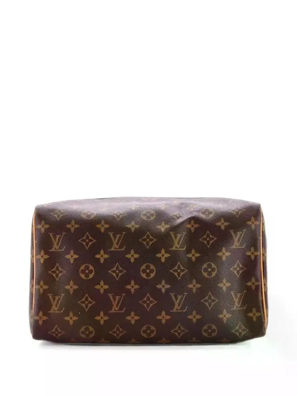 LOUIS VUITTON Speedy Handbag Monogram Canvas 30 Satchel