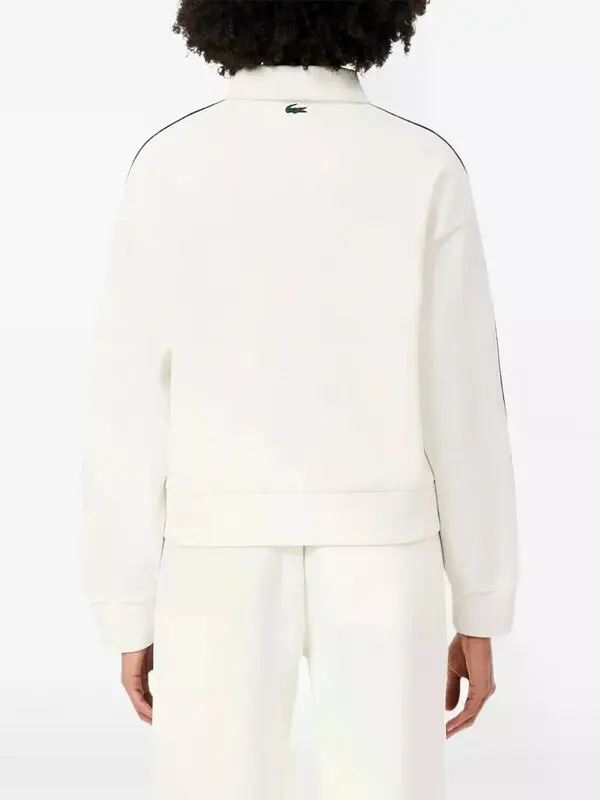 Lacoste Logo-patch Zip-up Sweatshirt