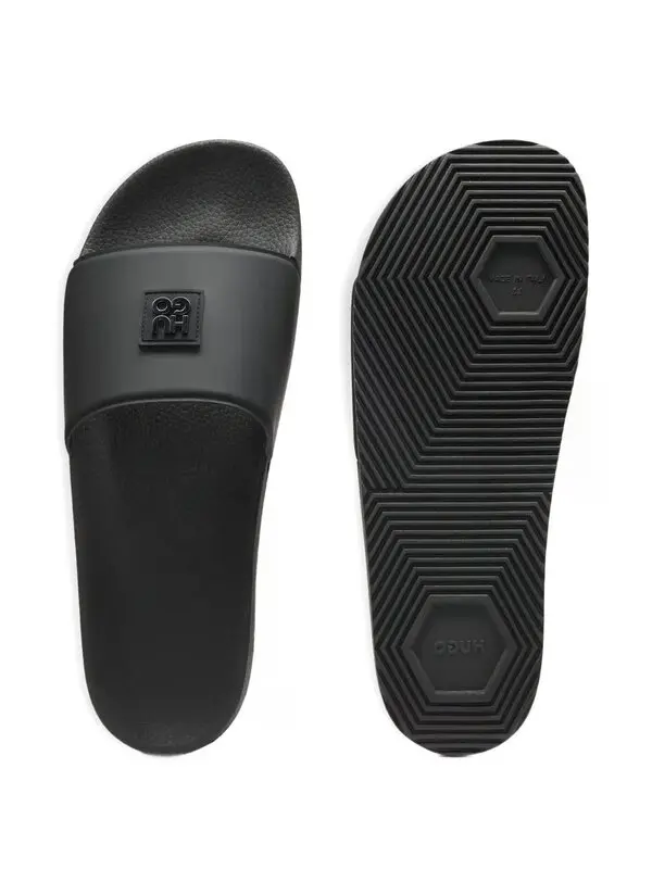 Hugo Logo-appliqué Slides