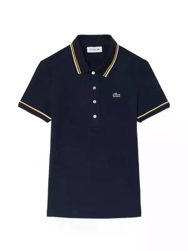 Lacoste Logo-patch Short-sleeve Polo Shirt