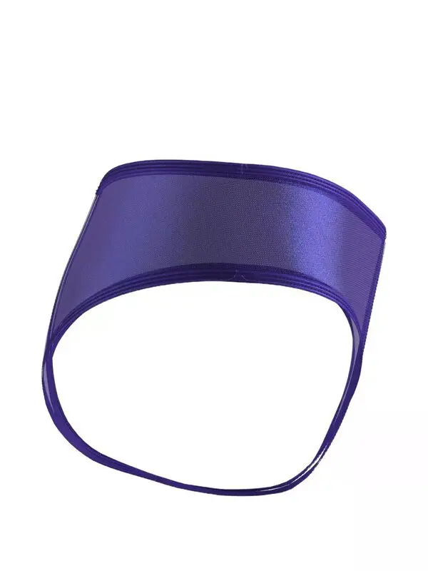SCANDALE Show Me More Foil-finish Briefs - Purple