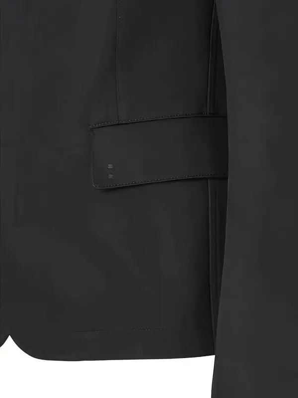 Fendi High-neck Flap-pocket Jacket