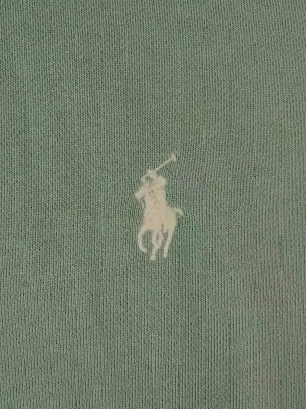 Polo Ralph Lauren Logo-embroidered Hoodie - Green