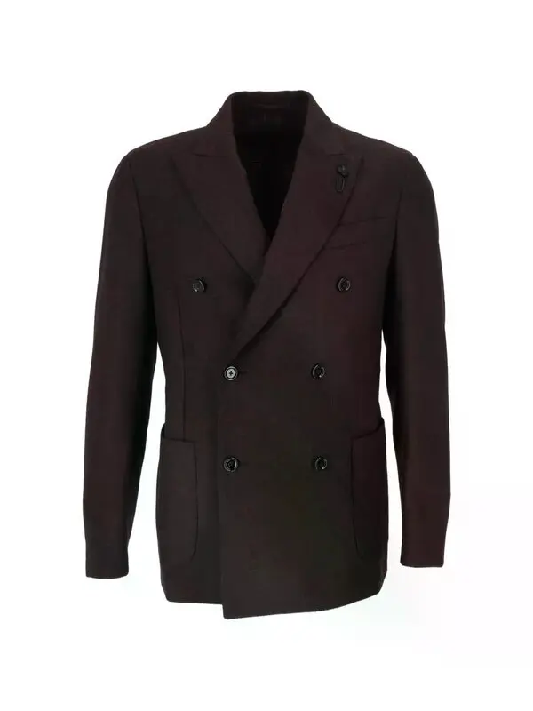 LARDINI Roma Double-breasted Blazer