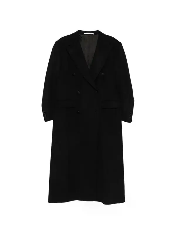 Tagliatore Double-breasted Peak-lapel Coat