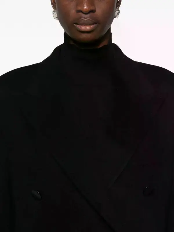 Tagliatore Double-breasted Peak-lapel Coat