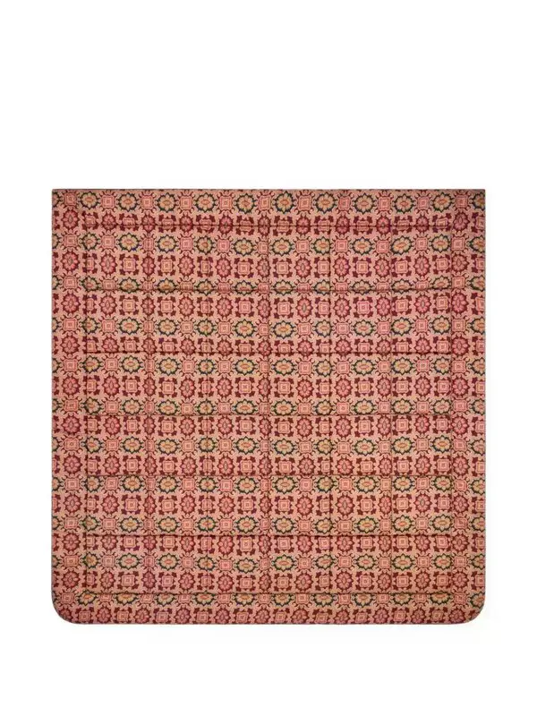Etro Mosaic-motif Quilted Cushion