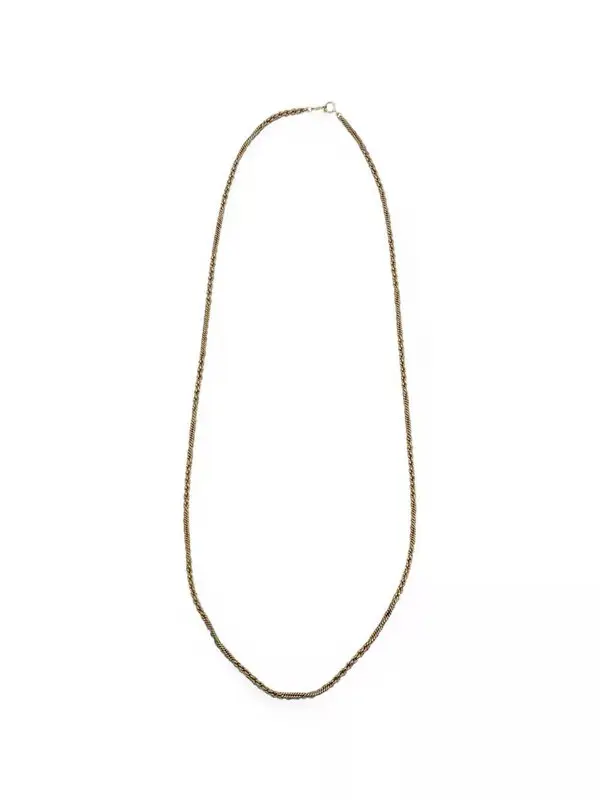 MADISON MAISON 1970s Twisted-link Chain Necklace