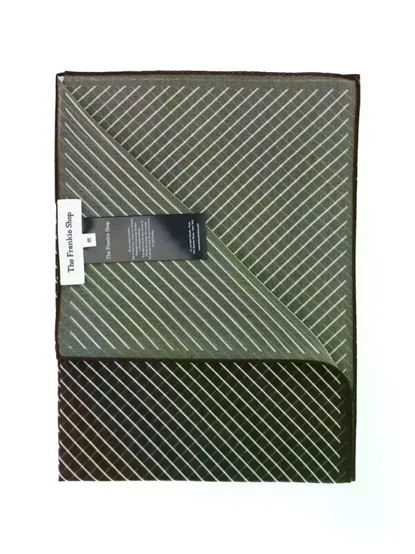 THE FRANKIE SHOP Marais Striped Scarf - Brown