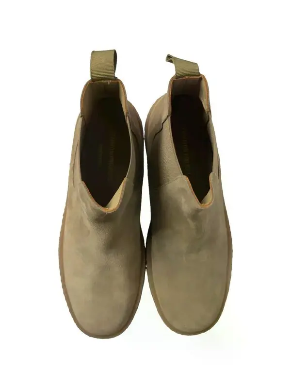 COMMON PROJECTS Suede Chelsea Boots - Brown