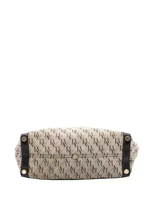 Bottega Veneta 2007-2011 Bv Monogram Jacquard Tote Shoulder Bag