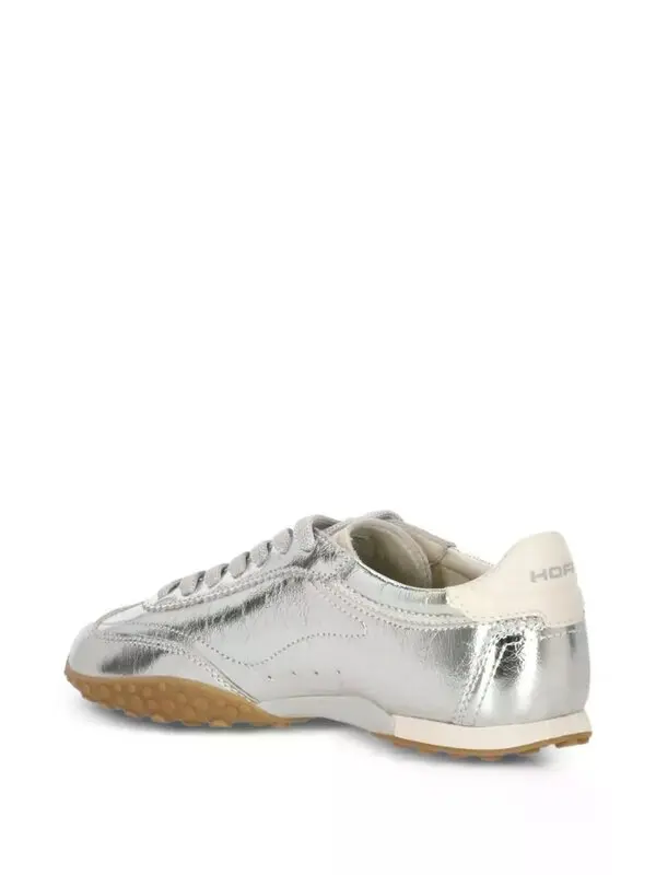 HOFF Metallic-effect Leather Sneakers