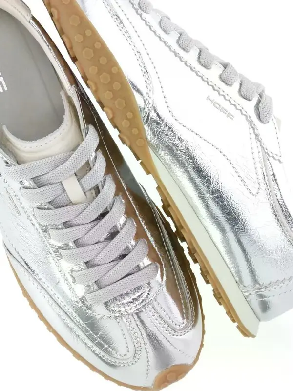 HOFF Metallic-effect Leather Sneakers
