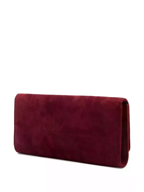 Gucci 2016-2026 Suede Crystals Broadway Clutch Bag