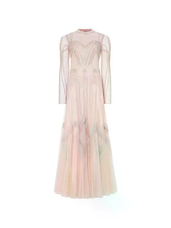 TEMPERLEY LONDON Persephone Bead-embellished Gown