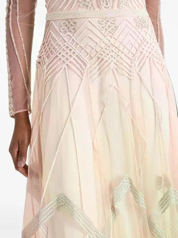 TEMPERLEY LONDON Persephone Bead-embellished Gown