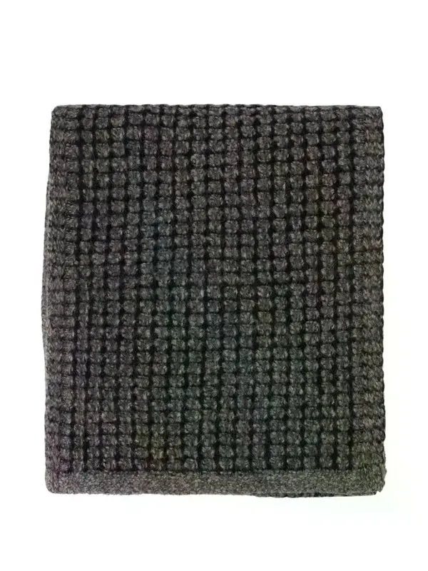 Officine Générale Checked Wool Scarf