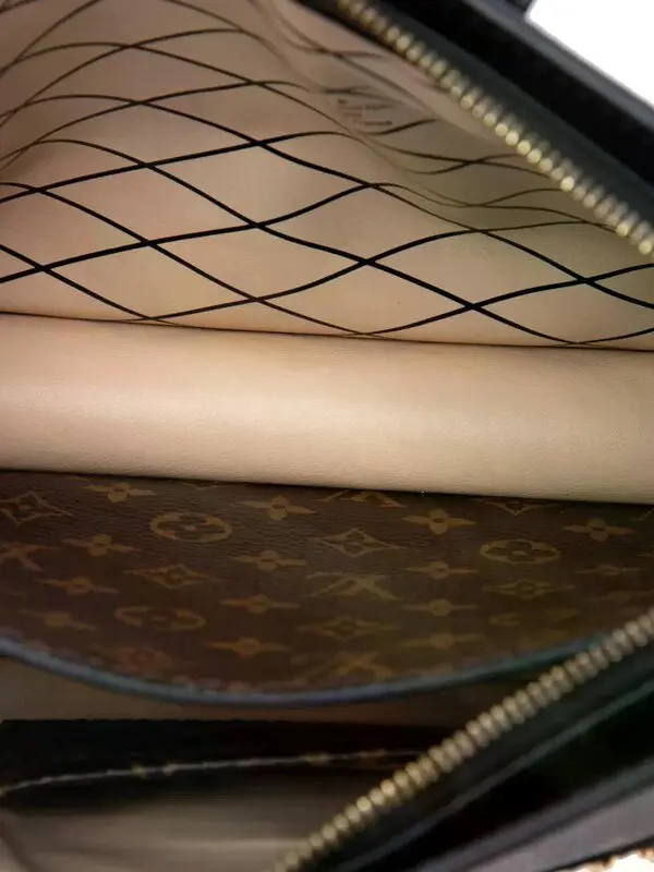 LOUIS VUITTON 2021-2026 Monogram Reverse Trunk Clutch Crossbody Bag