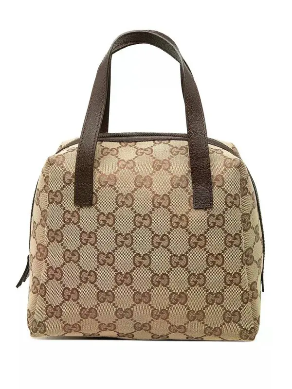 Gucci 2000-2015 Mini Gg Canvas Balthus Tofu Bag Handbag - Neutrals