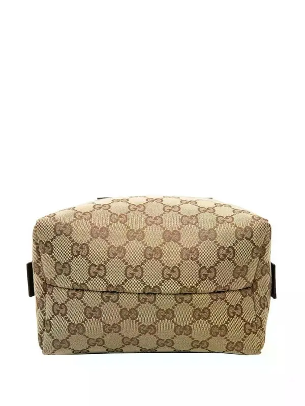 Gucci 2000-2015 Mini Gg Canvas Balthus Tofu Bag Handbag - Neutrals