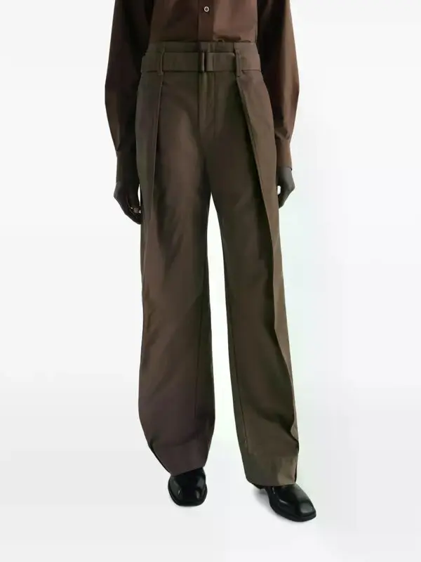 LEMAIRE Rounded Pants In Polycotton Twill