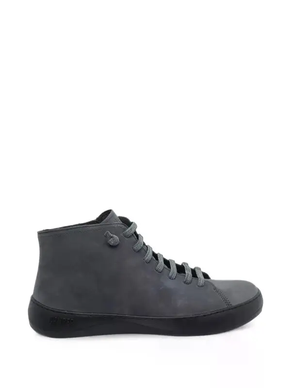 Camper Peu Serra Leather High-top Sneakers - Grey