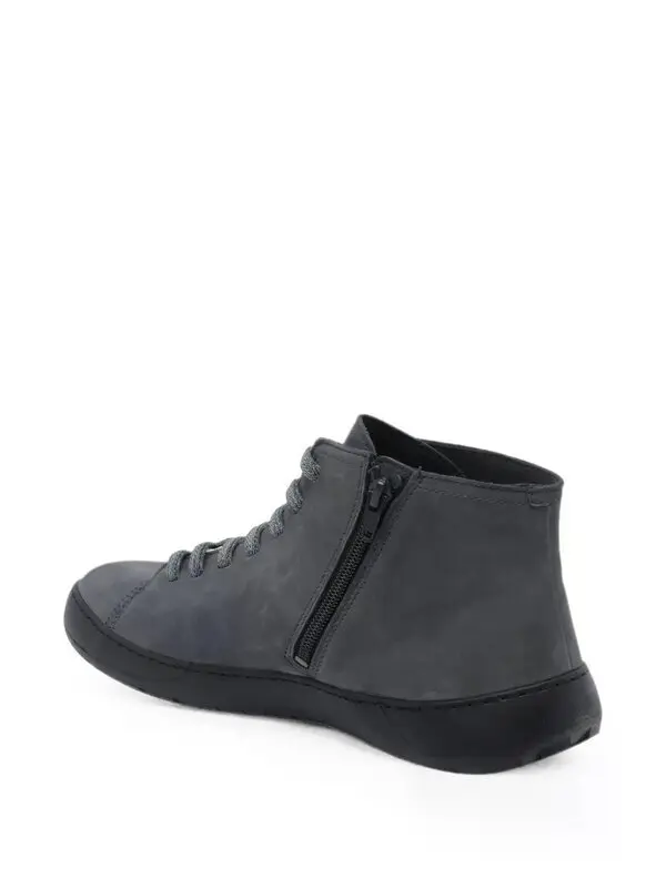 Camper Peu Serra Leather High-top Sneakers - Grey