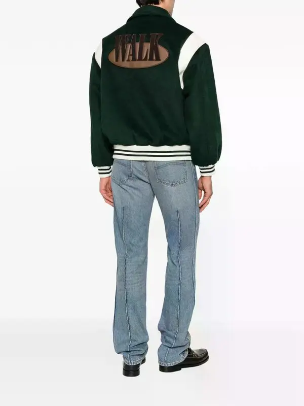 WALK IN PARIS Logo-patch Panelled Jacket