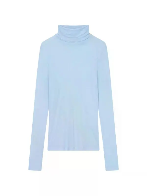 Closed Roll-neck Long-sleeve T-shirt