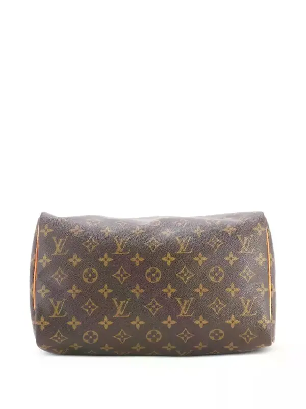 LOUIS VUITTON Speedy Handbag Monogram Canvas 30 Satchel