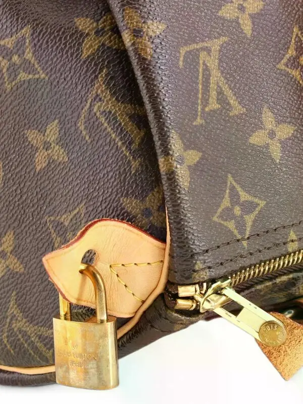 LOUIS VUITTON Speedy Handbag Monogram Canvas 30 Satchel
