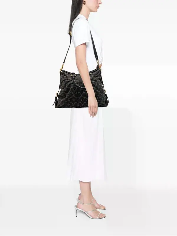 LOUIS VUITTON 2000-2026 Monogram Denim Neo Cabby Gm Satchel