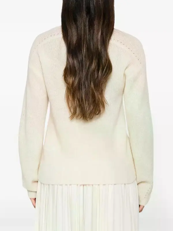 BOSS Perforated-detail Sweater