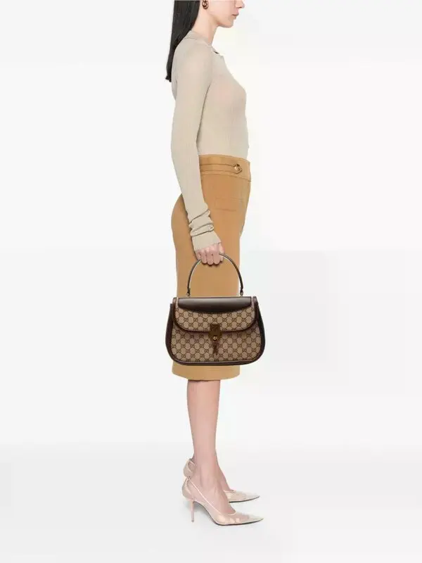 Gucci 2000-2015 Gg Canvas Top Handle Bag Handbag