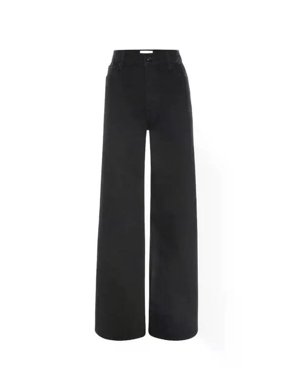 FRAME The Palace High-waisted Wide-leg Jeans | | Hn - Black