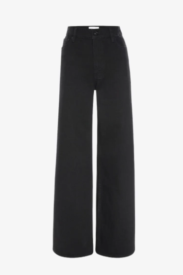 FRAME The Palace High-waisted Wide-leg Jeans | | Hn - Negro