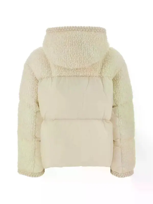 Moncler Cristallin Logo-patch Down Jacket