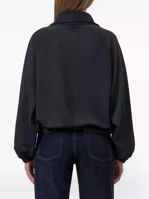 Closed Quarter-zip Raglan-sleeve Track Jacket