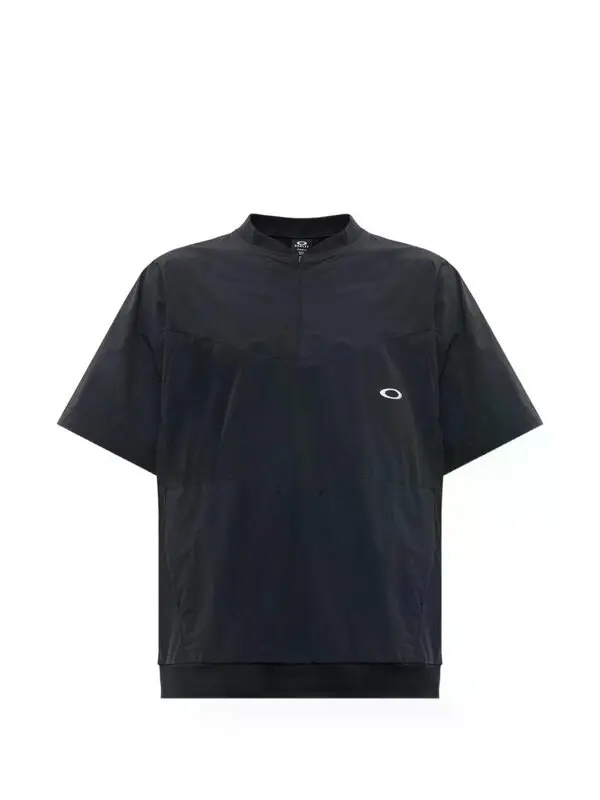 Oakley O-blades Quarter-zip Logo-embroidered T-shirt