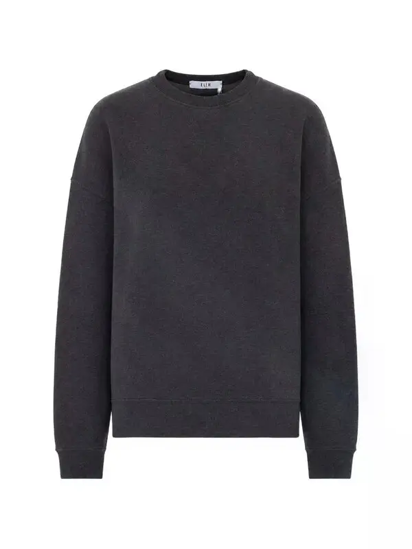 ELEH Crew-neck Drop-shoulder Sweater