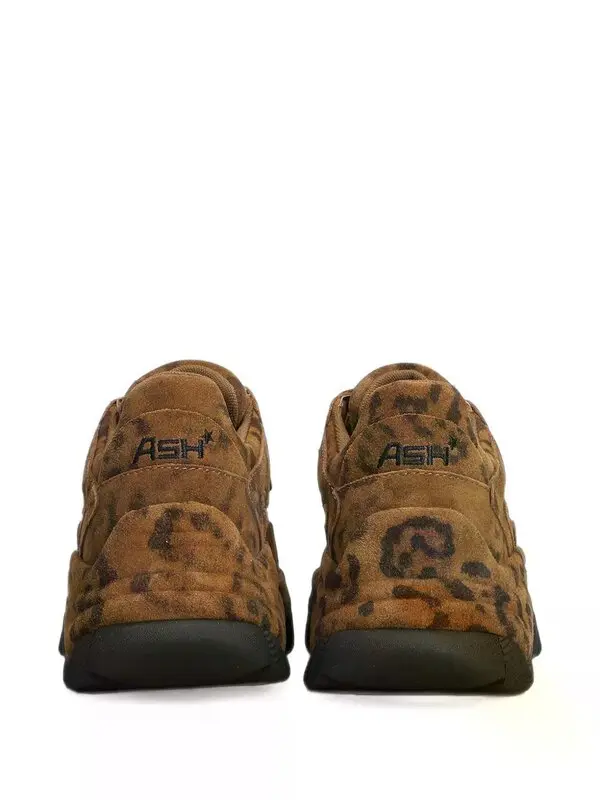 Ash Addict Bis Leopard-print Low-top Sneakers