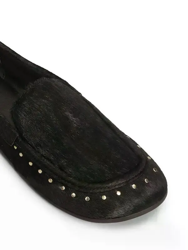 Ash Jasper Stud-embellishment Loafers - Black