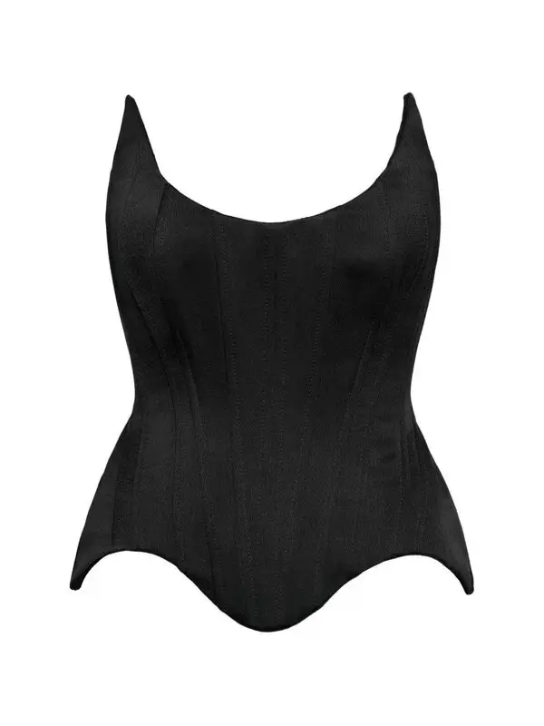 BENEDETTO Strapless Corset And Maxi Skirt Set