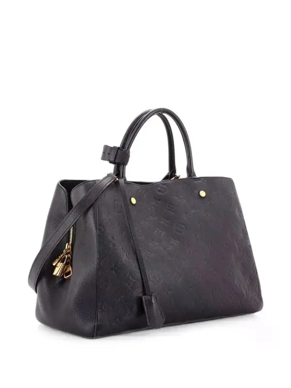 LOUIS VUITTON Montaigne Handbag Monogram Empreinte Leather Gm Tote Bag