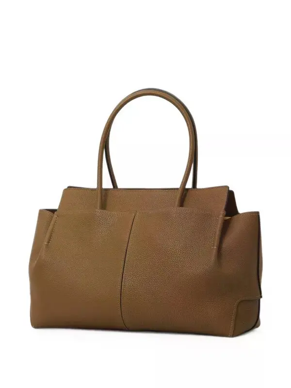 TOD'S Hammered Leather Tote Bag